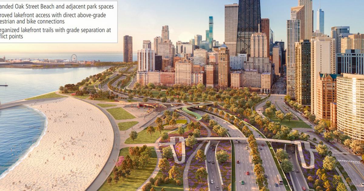 New renderings released for Redefine the Drive | Urbanize Chicago